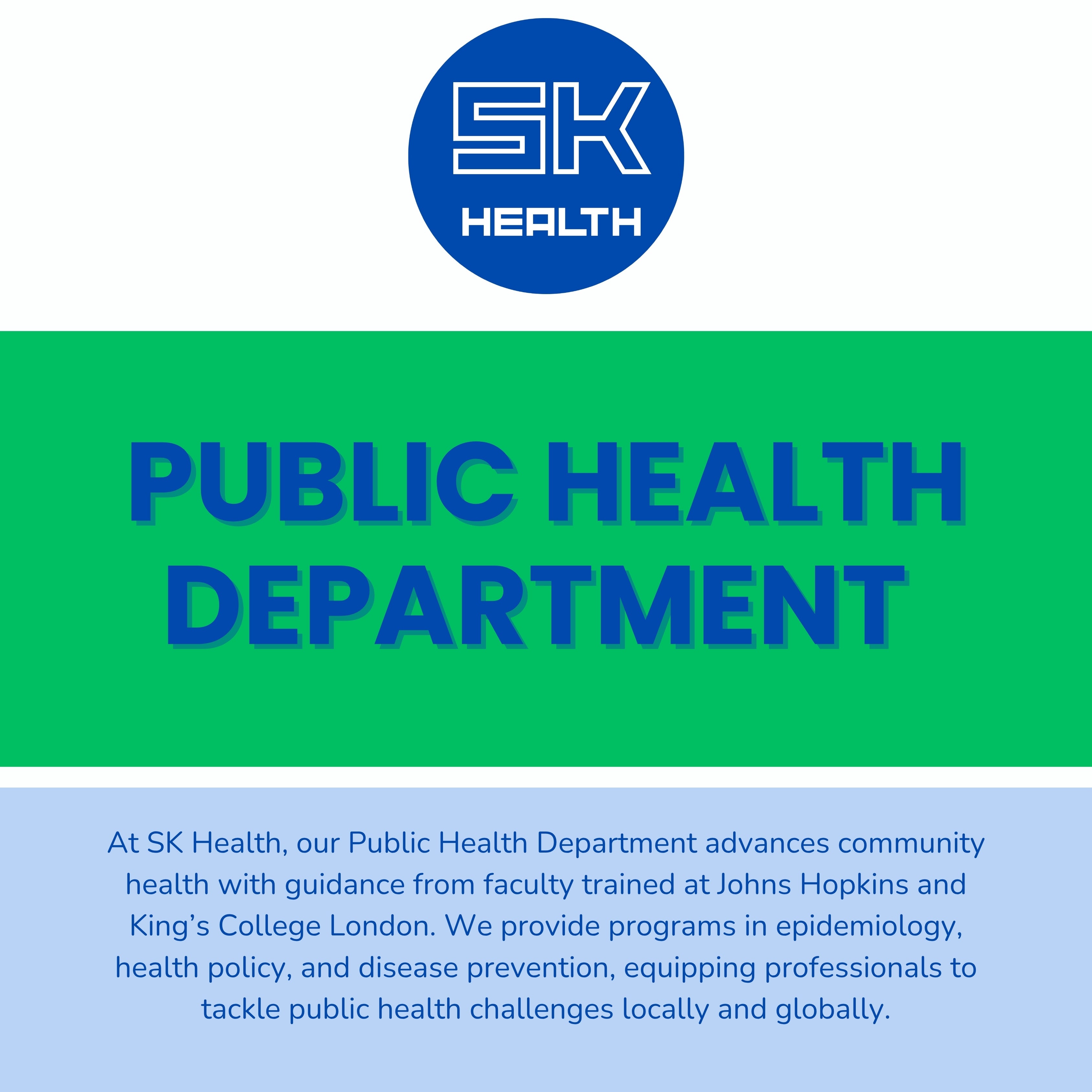 Public Health Courses – SK HEALTH