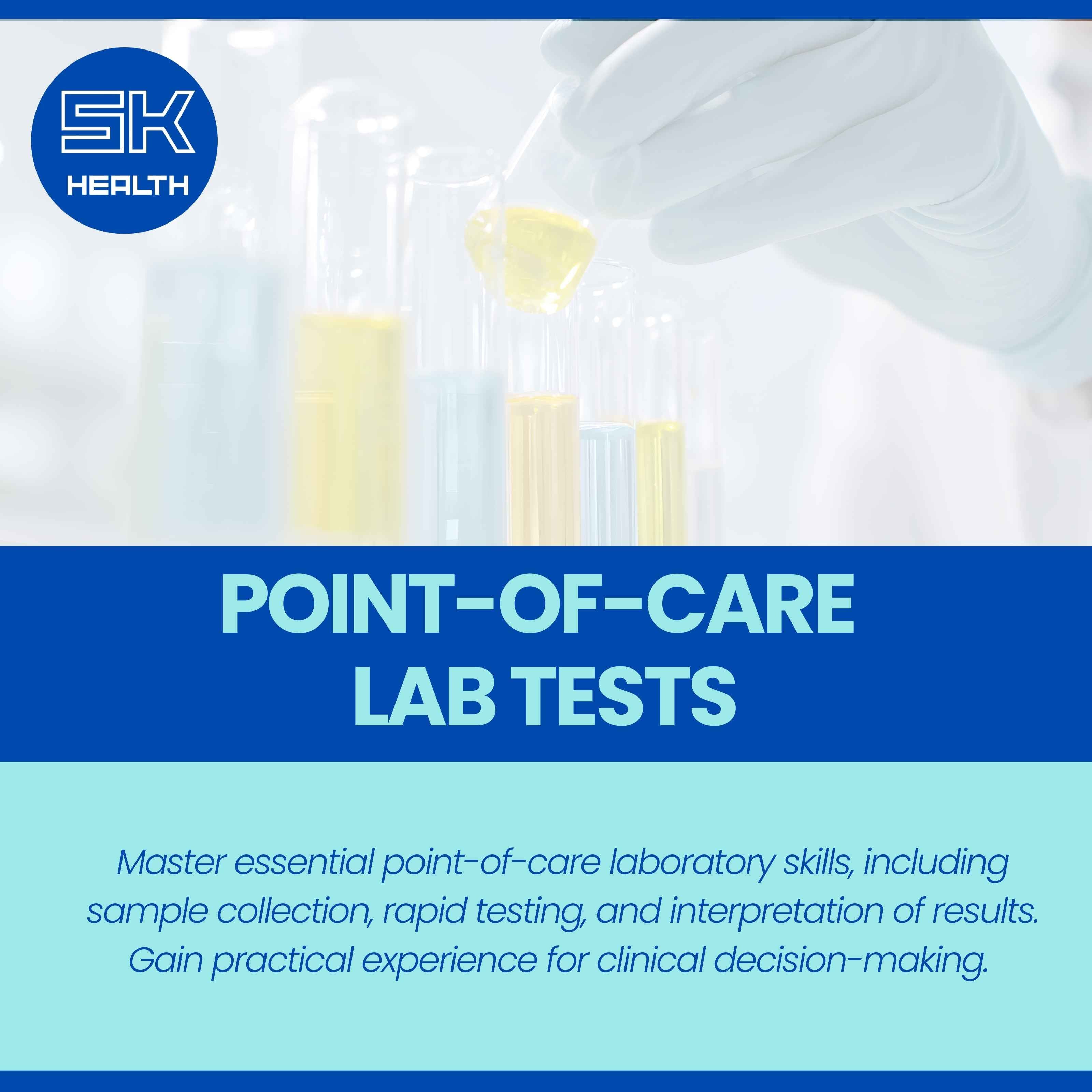 Point-of-Care Lab Tests – SK HEALTH